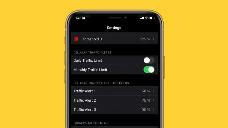 How To Set Data Limit Warning On Iphone Or Ipad