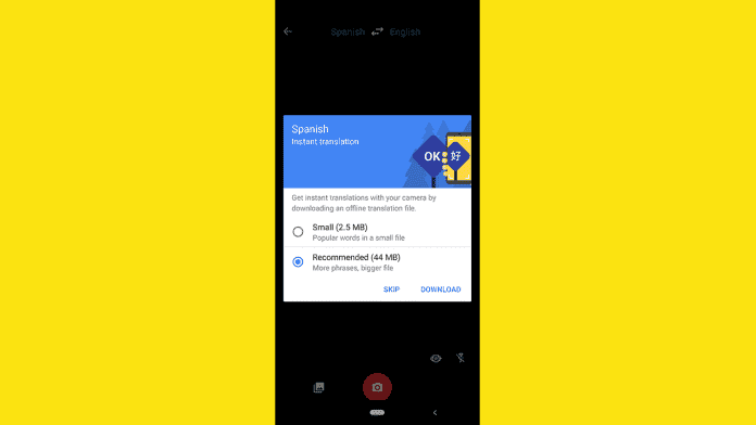 How to use Google Translate camera to translate images instantly