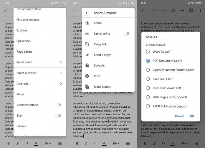 How To Save A Google Doc As A PDF On Android Mobile Internist