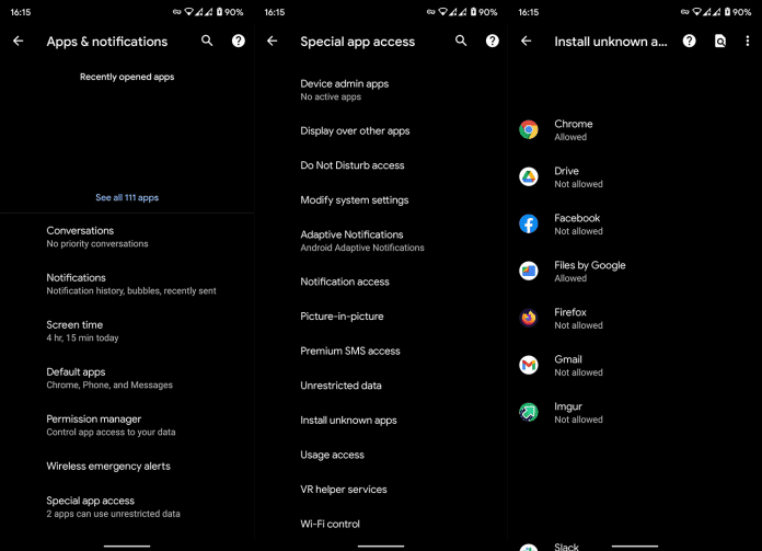 Allow App Installations from Unknown Sources on Android %%page%%