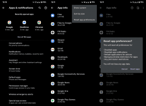 Reset app preferences on Android and how to use it %%page%%
