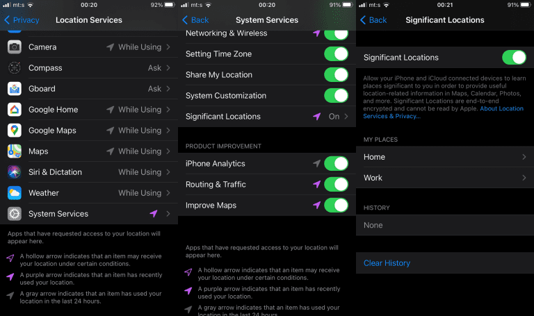 How to see Apple Maps Timeline and Location history