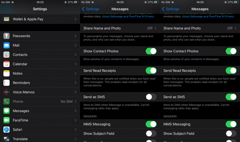 iPhone is not sending text messages to Android? Top 4 solutions %%page%%