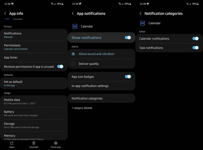 Calendar notifications not working on Android and Web (FIX) %%page%%