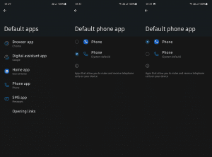 How to change default calling app on Android
