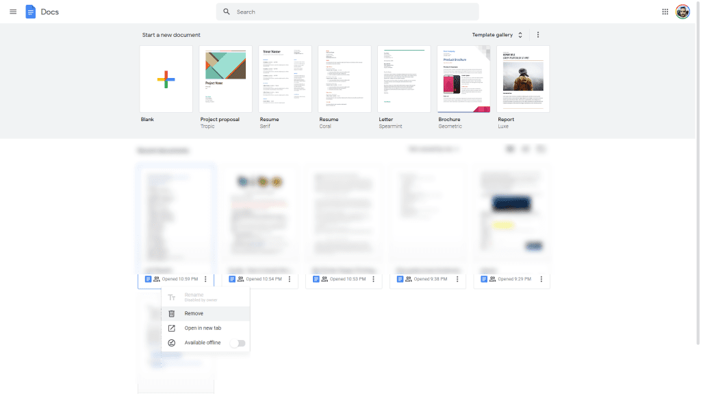 How To Remove Yourself From A Google Doc Shared File Mobile Internist