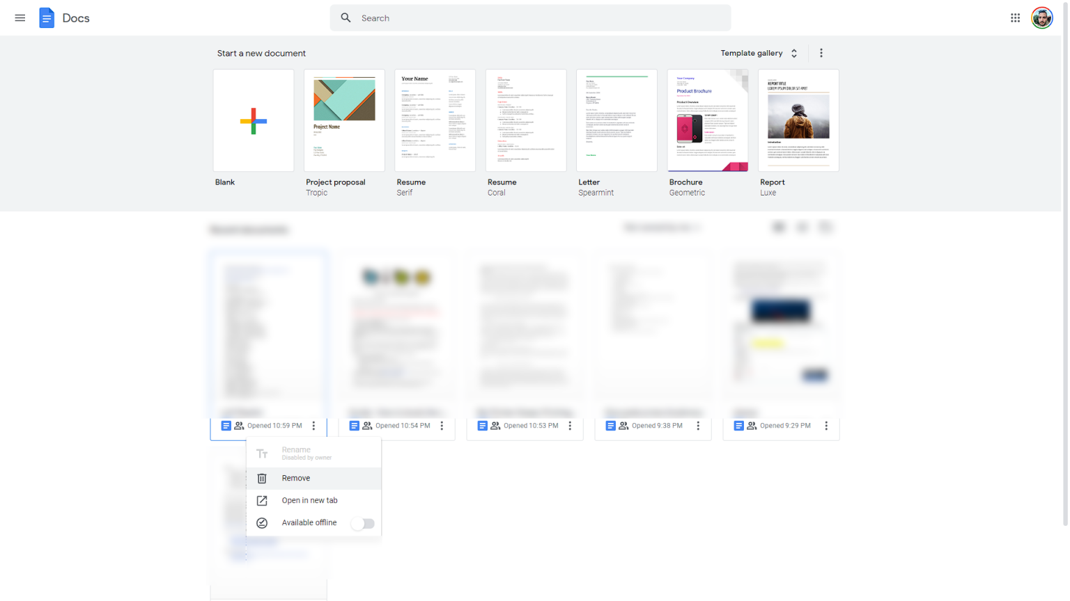 How To Remove Yourself From A Google Doc Shared File 